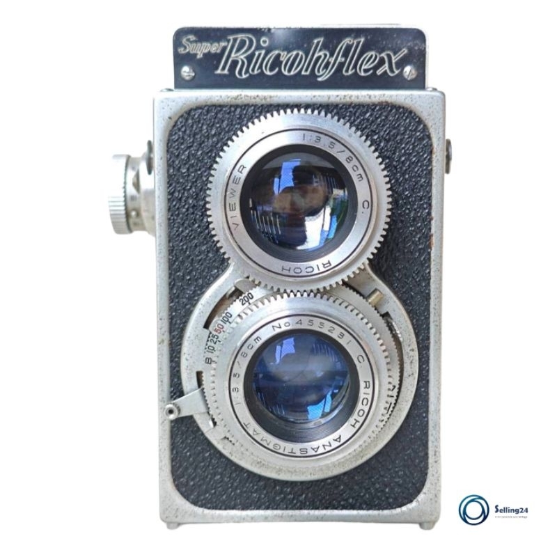กล้องฟิล์ม TLR ยี่ห้อ RICOHFLEX Super Ricohflex CANASTIGMAT 8cm F3.5 ...