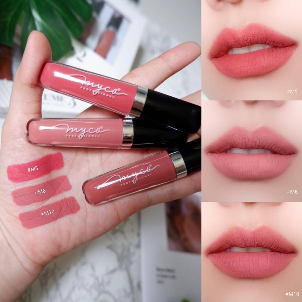แพ็ก 3 ชิ้น myca lip matte ลิปสติก ไมก้า ค้ดสีขายดีมาให้แล้ว | Shopee ...