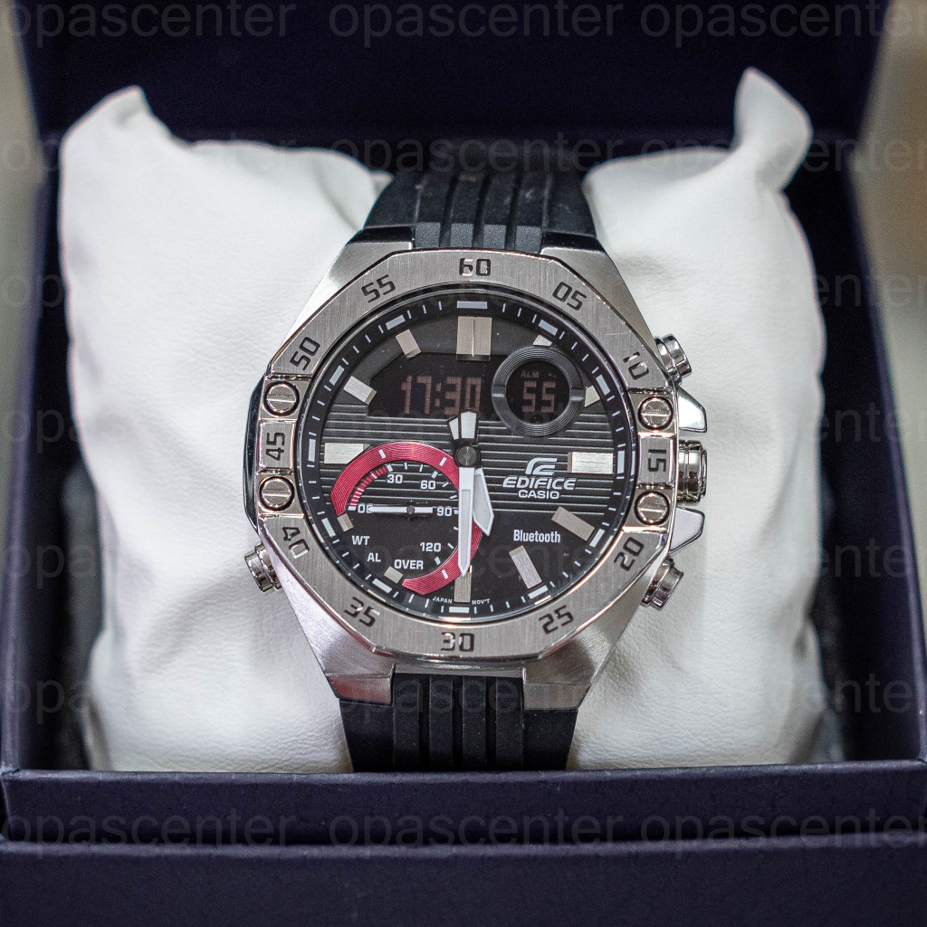 Casio Edifice Smartphone Link รุ่น ECB-10P-1A มือสอง สภาพใหม่ เชื่อมบลูทูธ | Shopee Thailand