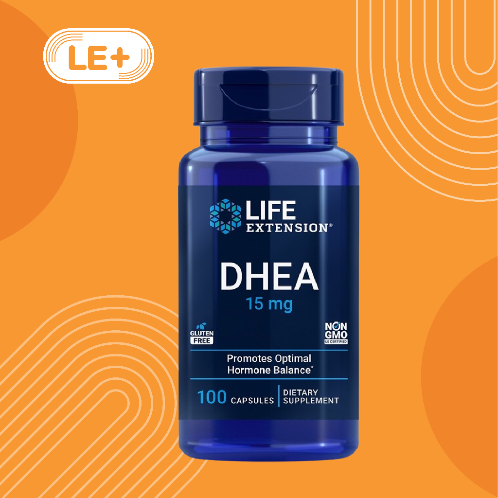 Life Extension DHEA 15 mg (100 capsules) | Shopee Thailand