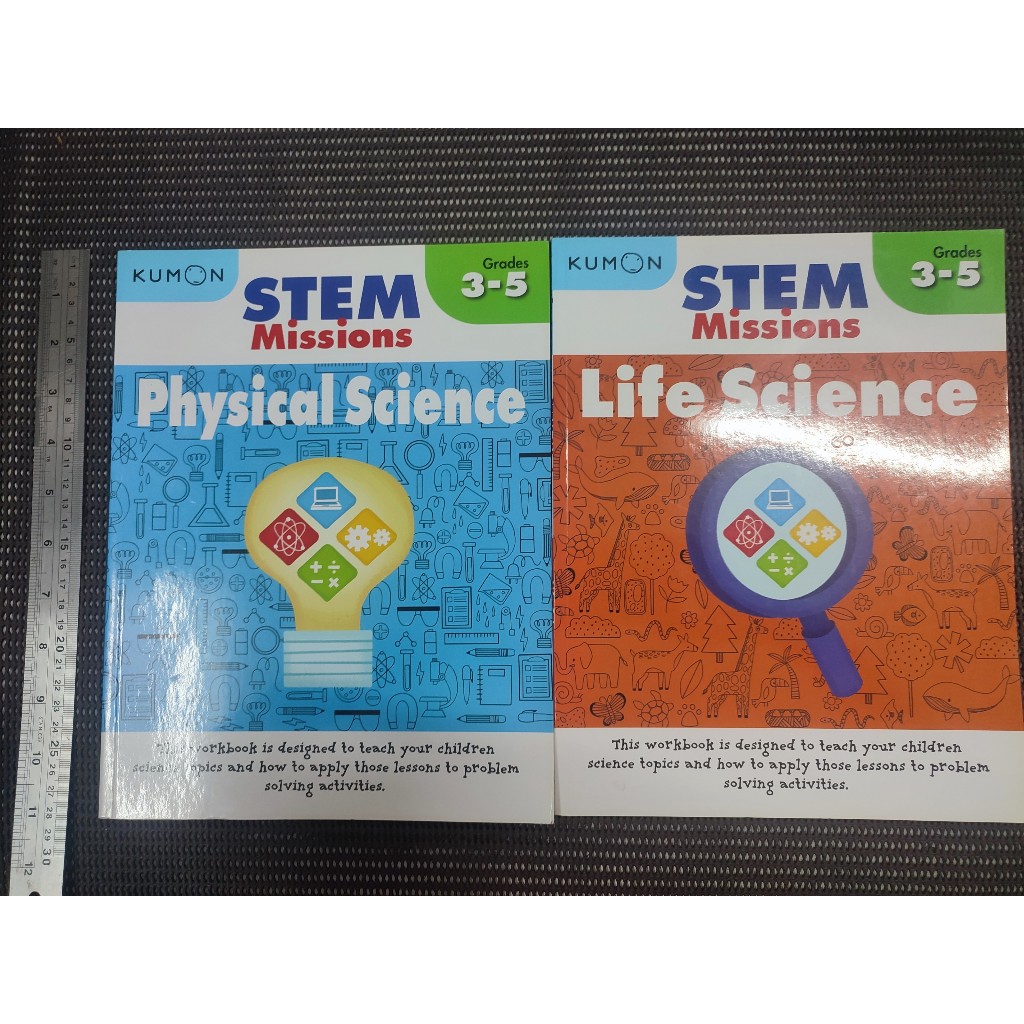 หนังสือ Stem Missions Grade 3-5 (Physical Science + Life Science) by ...