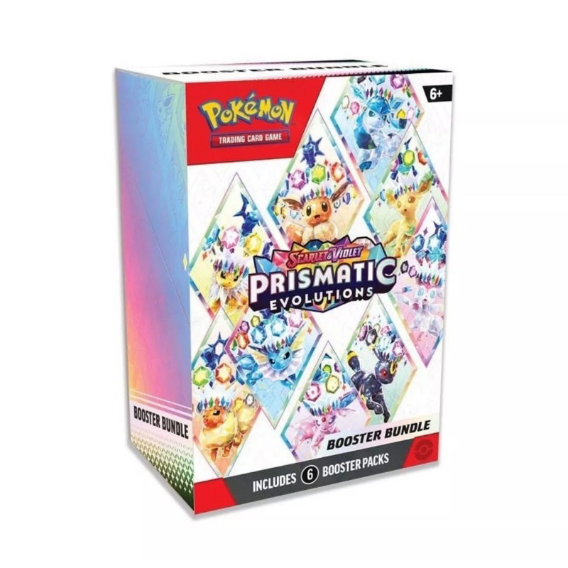 Booster bundle prismatic evolution [6 Pack] | Shopee Thailand