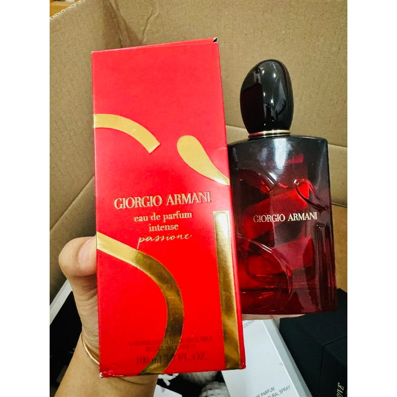 GIORGIO ARMANI si Passione EDP Intense 100 ml ของแท้ 💯 | Shopee Thailand