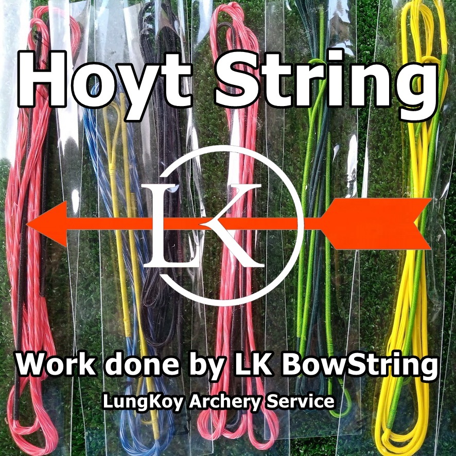 Hoyt String (Work done by LK BowString) เฉพาะสายสำหรับฮอยต์มีหลายรุ่น ...