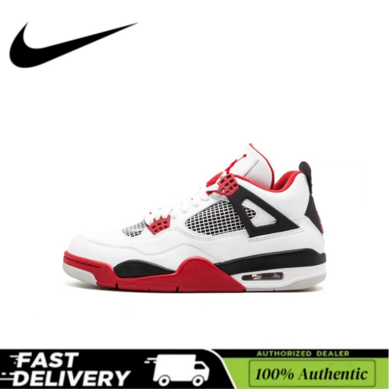 Nike Air Jordan 4 RetroAJ4 generation Joe 4 middle help retro casual ...