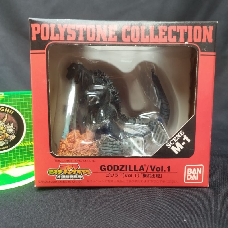 🔥มีของพร้อมส่ง🔥 ของแท้ Bandai Godzilla Vol. 1 Scene M-1 Polystone ...