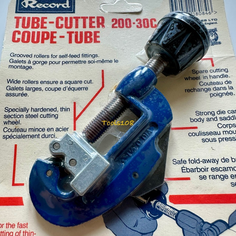 Record England คัตเตอร์ตัดท่อทองแดง ท่ออลูมิเนียม Record England TUBE ...