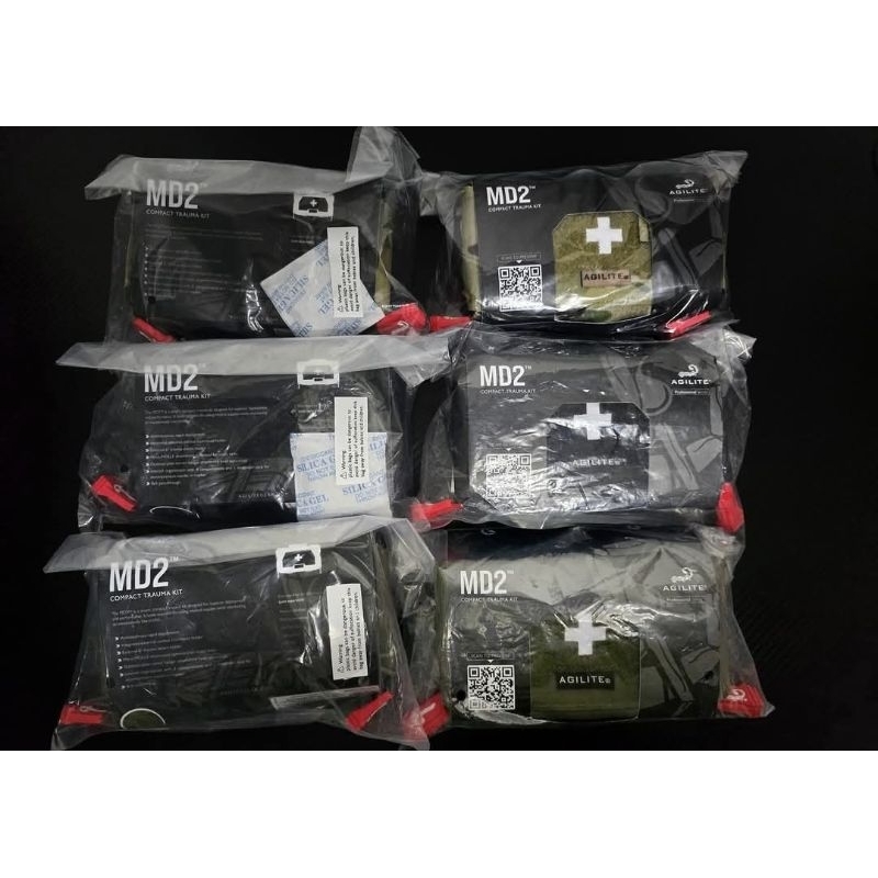 กระเป๋าปฐมพยาบาลส่วนบุคคล ทางยุทธวิธี AGILITE MD2™ COMPACT TRAUMA POUCH ...