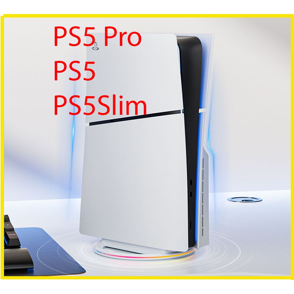 ใหม่ PS5 Pro PS5 Slim เกมขาตั้งแนวตั้ง Universal ฐานขาตั้งแนวตั้งพร้อม ...