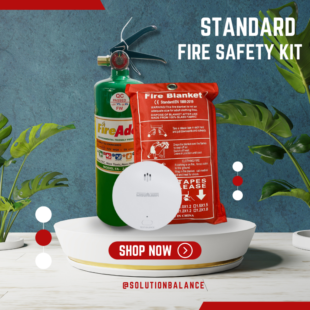 Green Fire Safety Kit | Shopee Thailand