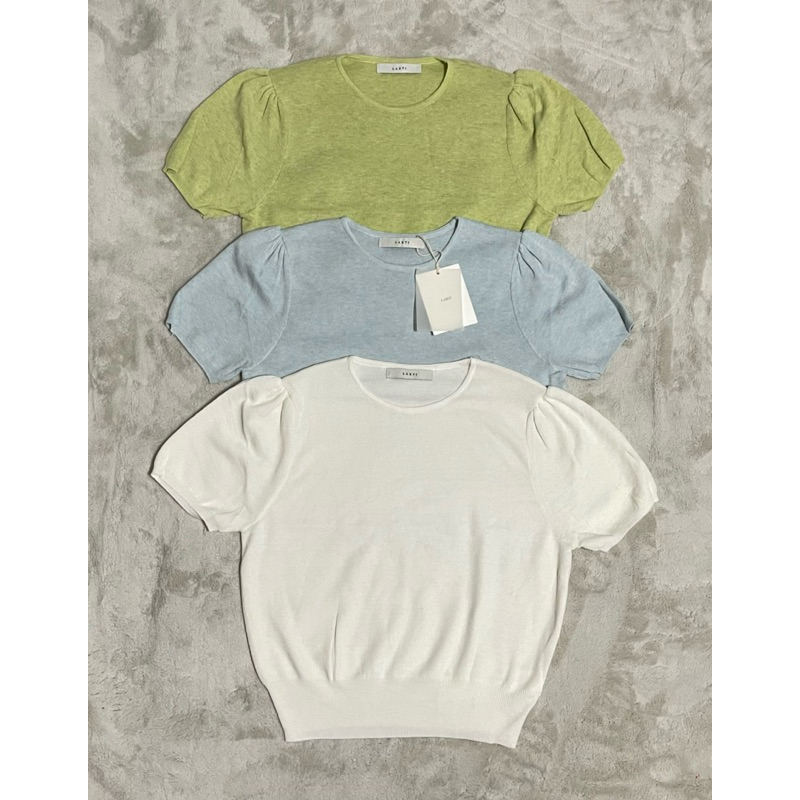 LARRI เสื้อไหมพรม แขนตุ๊กตา สไตล์ญี่ปุ่น | Shopee Thailand