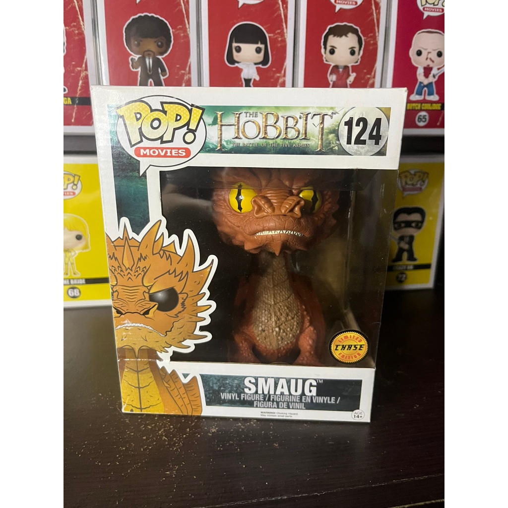 ฟิกเกอร์ Funko Pop #124 Smaug Chase ตัวพิเศษ ภาพยนตร์ The Hobbit ตัวแร ...