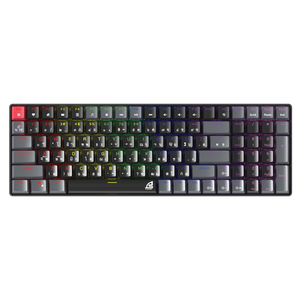 SIGNO E-Sport Mechanical Gaming Keyboard MOBILUS รุ่น KB-723 (คีย์บอร์ด ...
