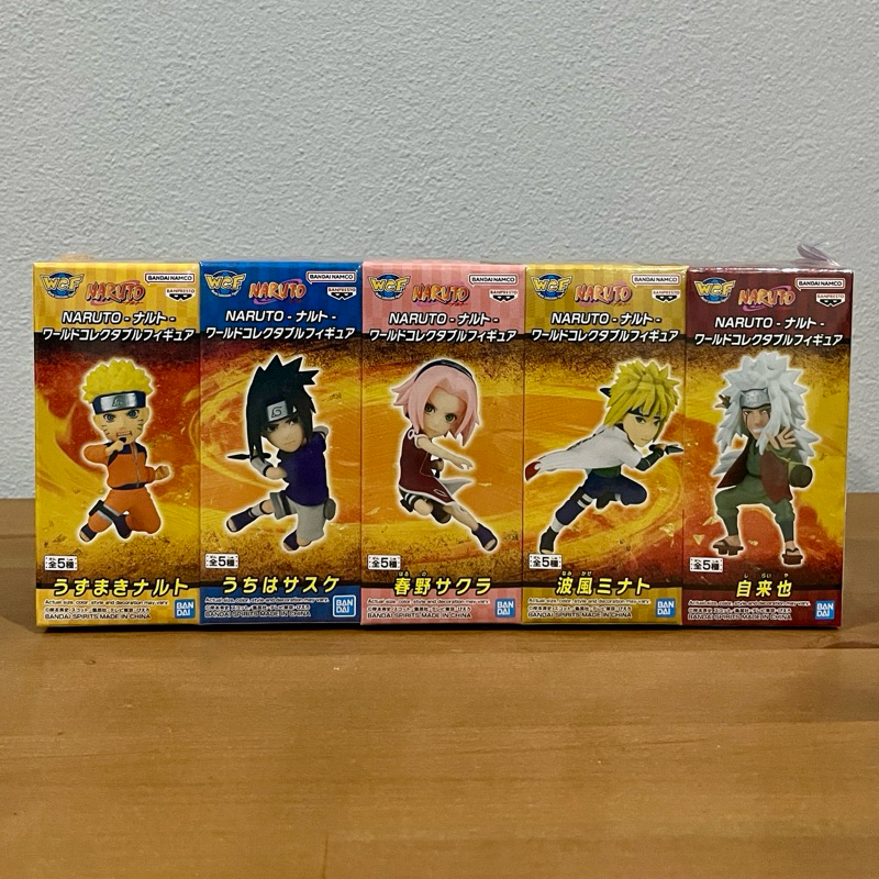 (มือ1/ของแท้) WCF Naruto World Collectable Figure - Set- 5 นารูโตะ ...