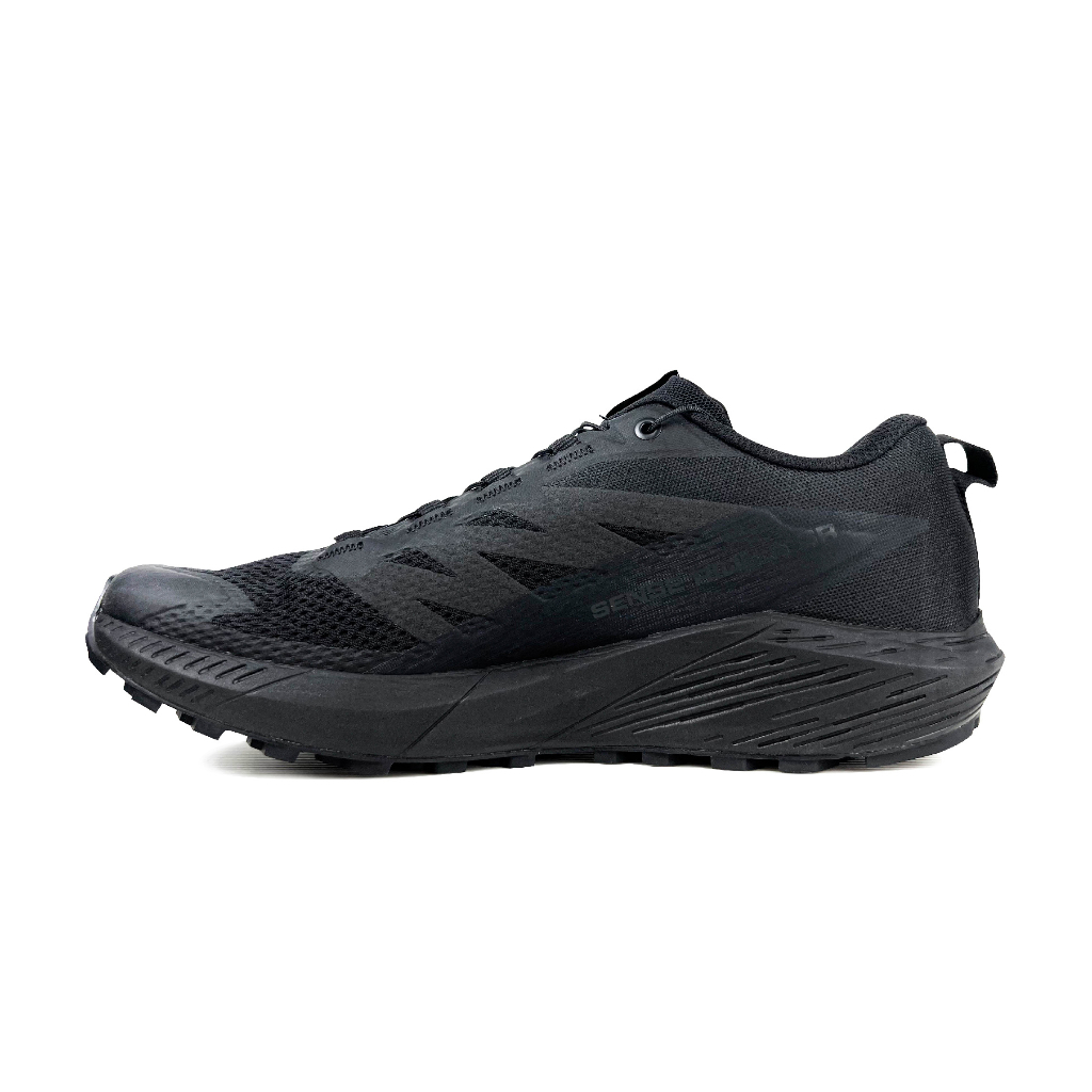 Salomon - Sense Ride 5 SR [Black/Black/Phantom] รองเท้าวิ่งเทรล Trail ...