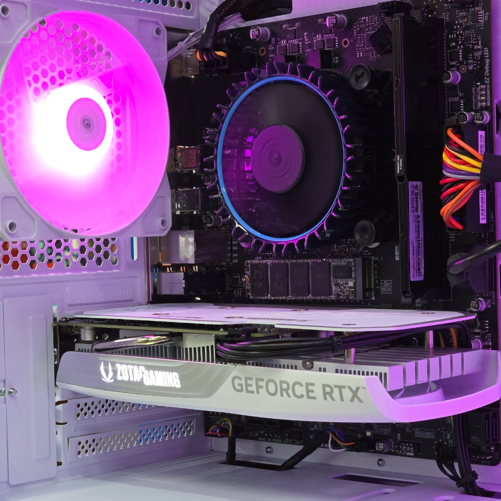 NSR-PC-SPL คอมประกอบ CPU CORE I5-12400F / RTX 4060 WHITE / 16GB DDR4 ...