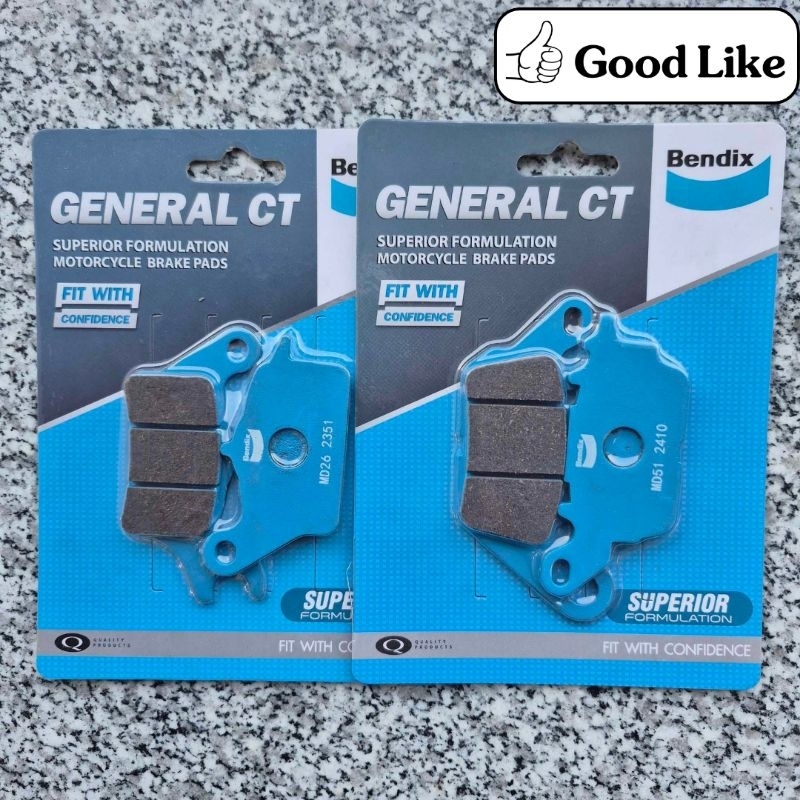 ผ้าดิสเบรค Bendix ของแท้ รหัส MD รุ่น General CT เบ็นดิกซ์ | Shopee ...