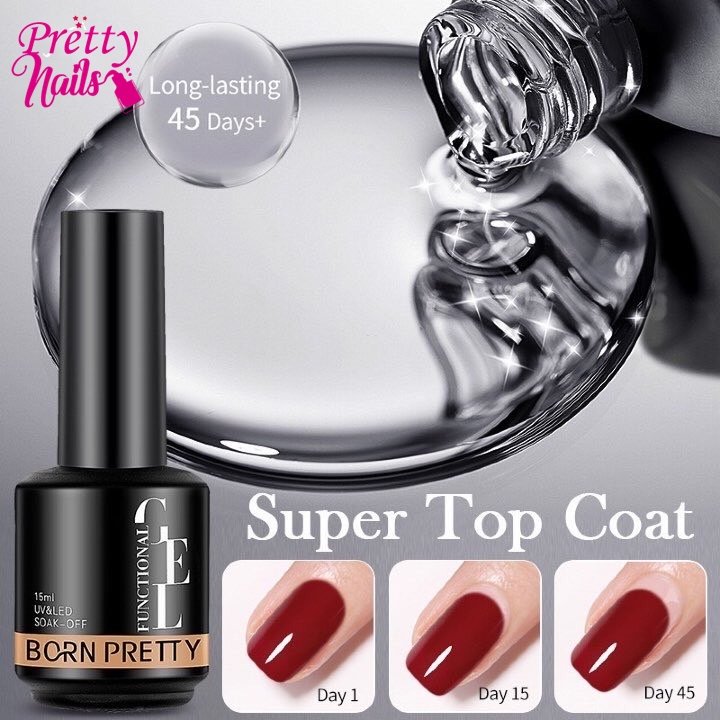 Born Pretty Top coat / Base coat 15นล. | Shopee Thailand