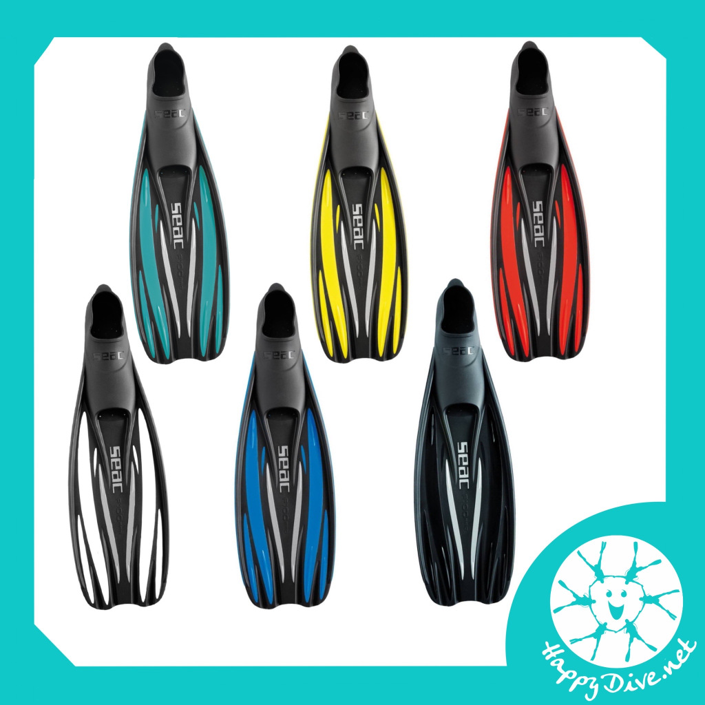🤿 Seac F100 Pro Fins - ตีนกบสำหรับดำน้ำ diving fins | Shopee Thailand