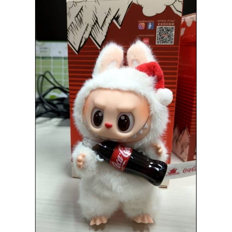 Labubu Coke พวงกุญแจห้อยกระเป๋า พร้อมส่ง จุ่มใหม่ | Shopee Thailand