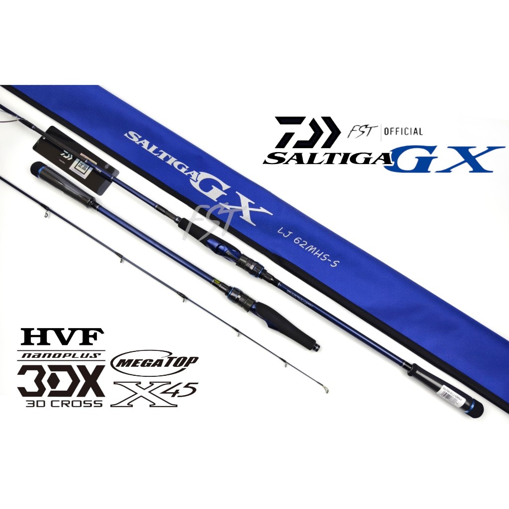 คัน Jigging - Daiwa SALTIGA GX LJ 2023 ของแท้ ประกันศูนย์ไทย | Shopee Thailand