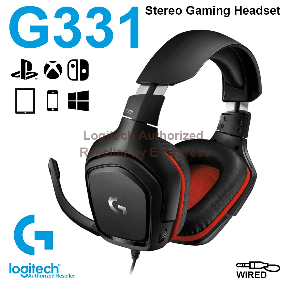 Logitech รุ่น G331 Stereo Gaming Headset หูฟังเกมมิ่ง | Shopee Thailand