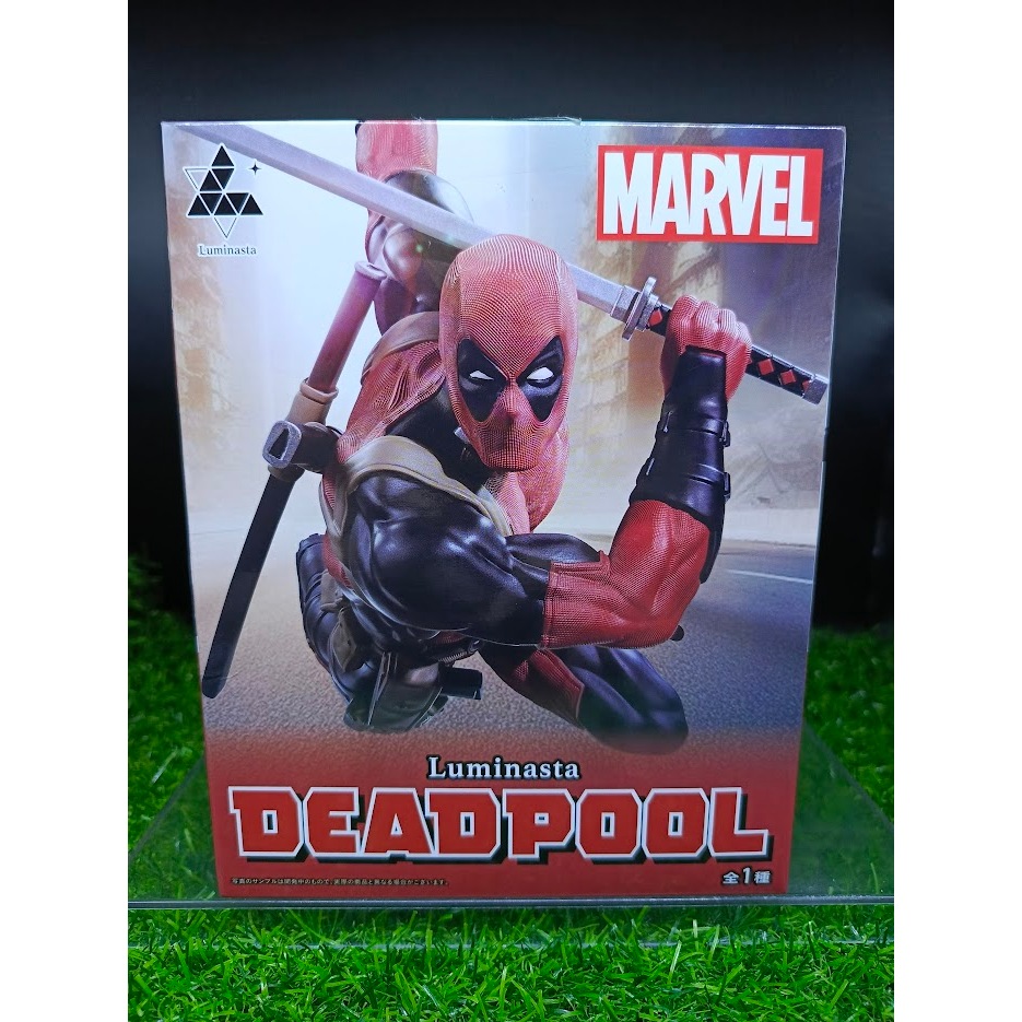 (ของแท้ หายาก) เดดพูล มาร์เวล Deadpool - Marvel Sega Luminasta Figure ...