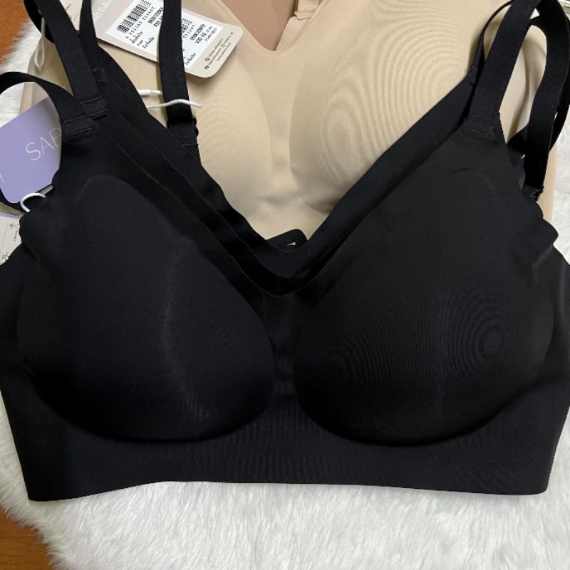 เสื้อชั้นใน ซาบีน่า ไร้โครง ตะขอหลัง sbxk122 seamless bra sabina ใส่ ...
