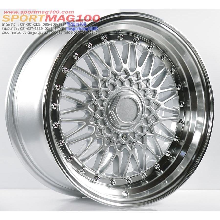 ล้อแม็กใหม่ลาย BBS RS 5รู100/114 ET30 ซิลเวอร์ขอบเงา 8.5-17นิ้ว(ราคา 4วง) | Shopee Thailand