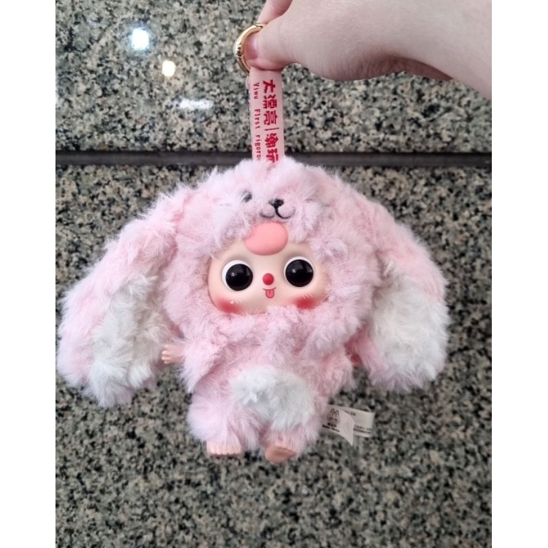 baby three v3 mini น้องกระต่าย ตัวตึง เหม่งชมพู การ์ด กล่อง ครบ ...