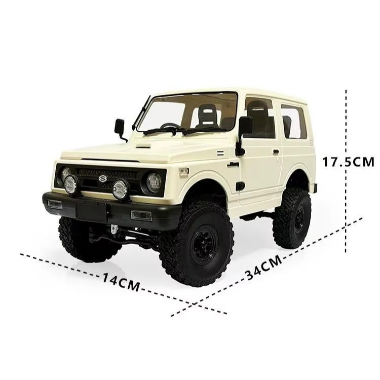 รถบังคับ WPL C74 Suzuki Jimny JA11 1/10 RC บังคับวิทยุ 2.4 GHz | Shopee Thailand