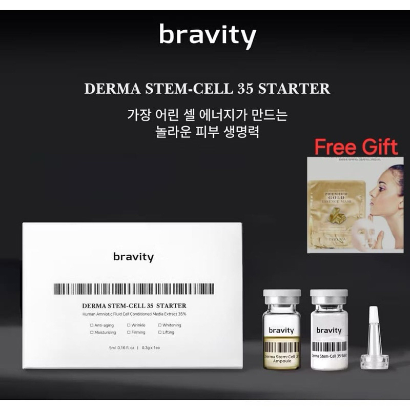 แท้ / พร้อมส่ง Bravity DERMA STEM CELL 35 STARTER ชุดเริ่มต้น 1 คู่ ...