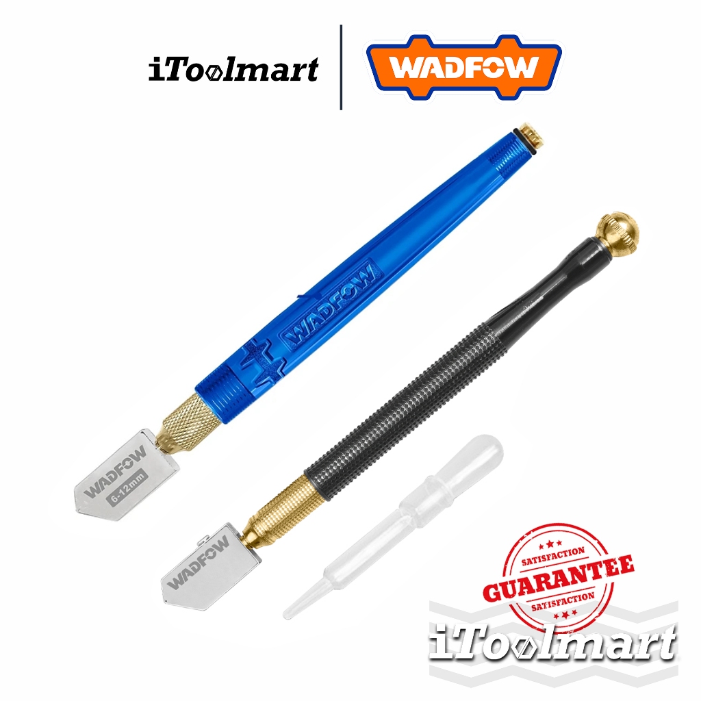 WADFOW มีดตัดกระจก ใช้น้ำมัน ด้ามจับพลาสติก ขนาด 160mm WGR1601 / ด้าม ...
