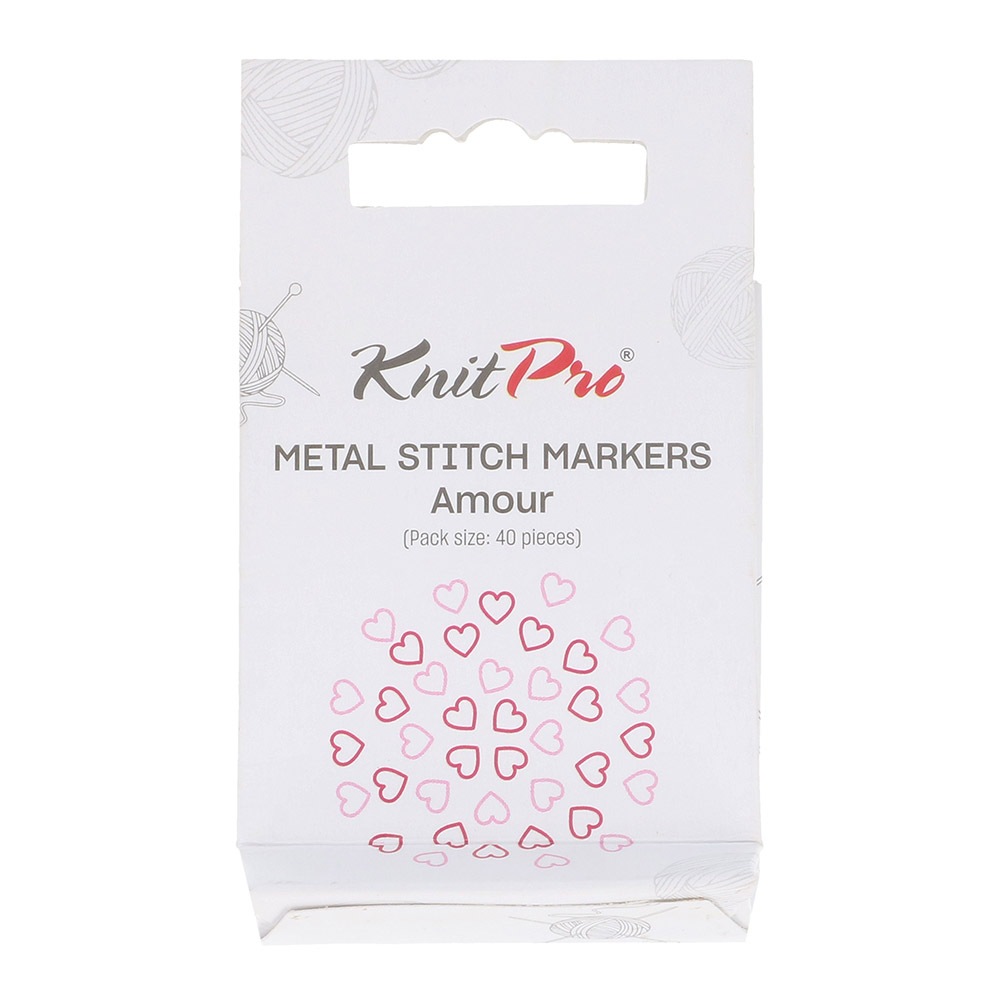 KnitPro Metal Stitch Markers ห่วงสัญลักษณ์ (40ชิ้น/แพ็ค) | Shopee Thailand