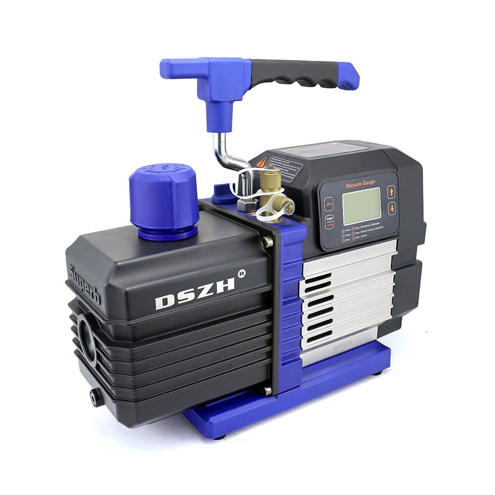 DSZH 6iBM แวคคัม แอร์ ดิจิตอล 2 สเตจปั๊ม สูญญากาศ แวคคั่ม 184 ลิตร/นาที Vacuum Pump รุ่น WK-6iBM ...