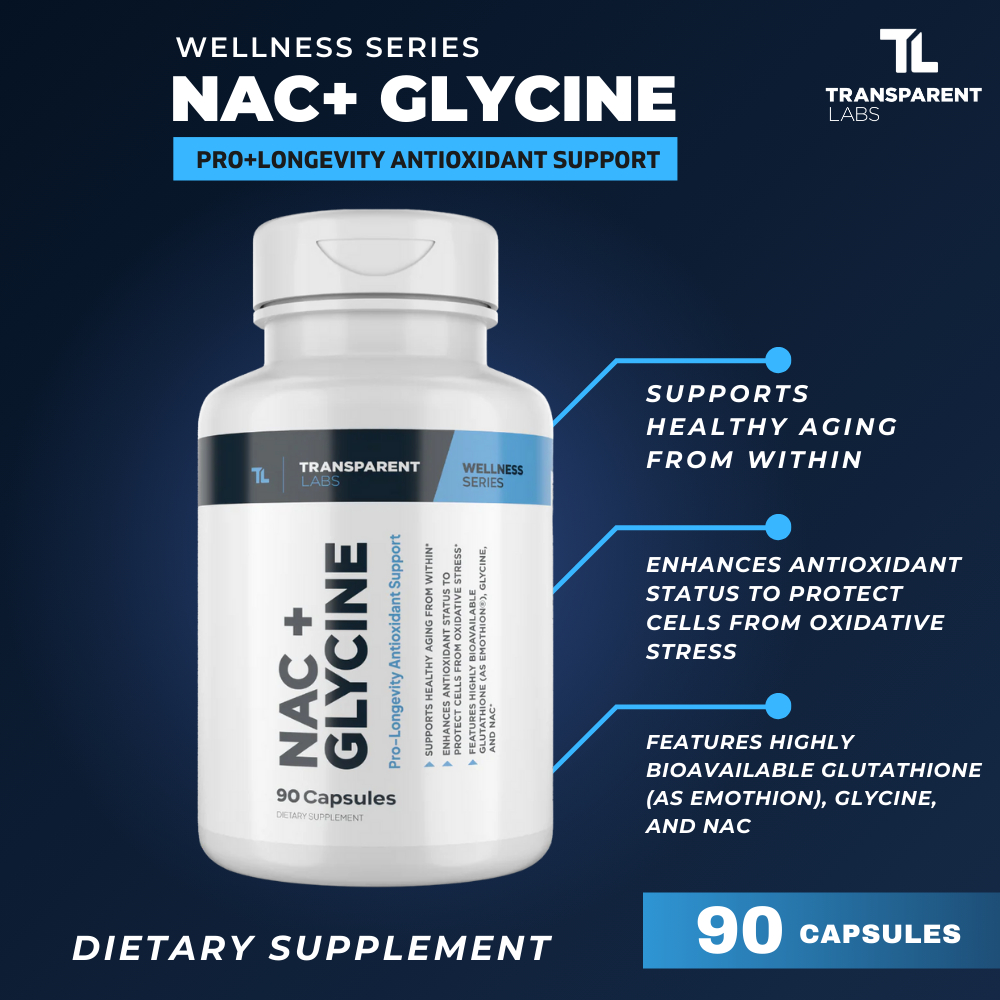 Transparent Labs NAC + Glycine – Glynac Supplement | Shopee Thailand