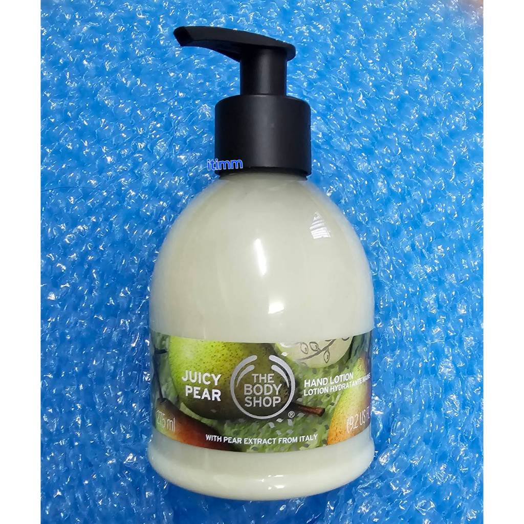 พร้อมส่ง The body shop Juicy Pear Hand lotion 275ml | Shopee Thailand