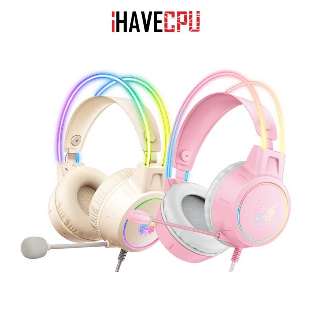 iHAVECPU HEADSET (หูฟัง) ONIKUMA X15 PRO GAMING RGB TYPE C-USB | Shopee Thailand