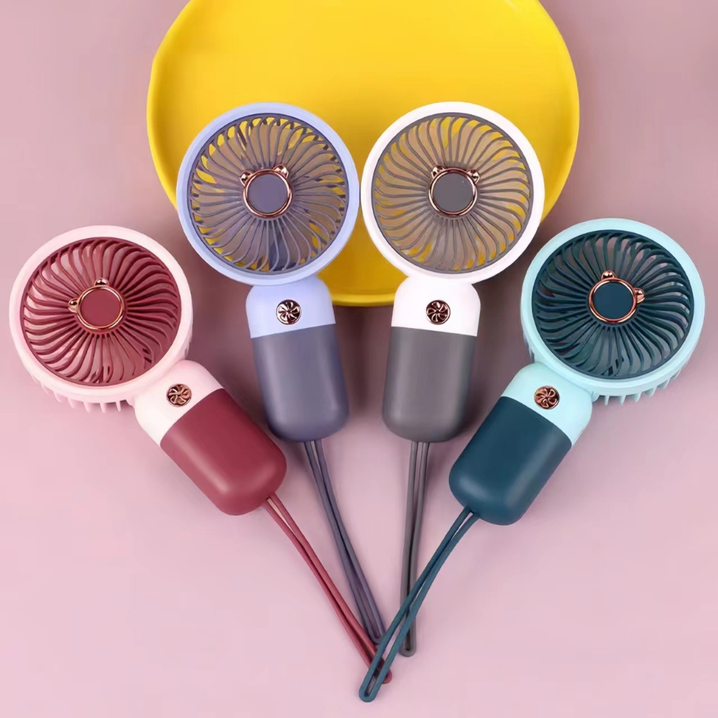 พร้อมส่ง พัดลมพกพา DD5630 พัดลมมินิ พร้อมสายซิลิโคน ทนทานใช้งานได้นาน ...