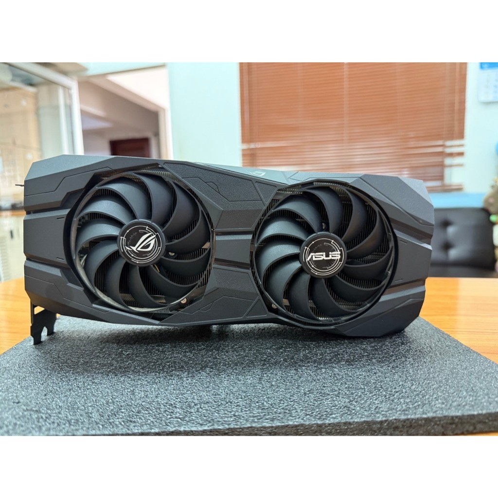 ASUS ROG STRIX RX5500XT O8G GAMING - 8GB GDDR6 สภาพสวย ใช้งานได้ดีมาก ...