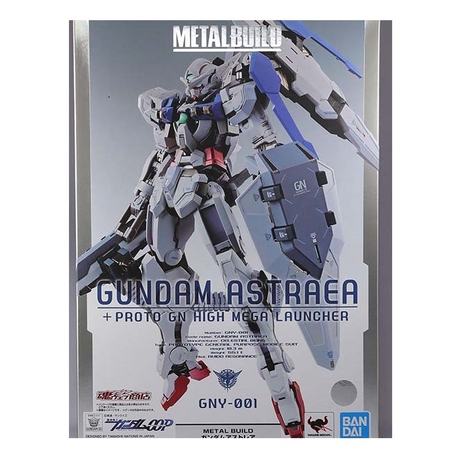 METAL BUILD Gundam Astraea + Proto GN High Mega Launcher Bandai | Shopee Thailand