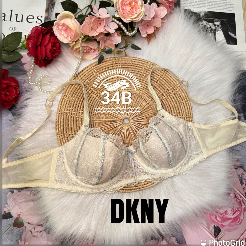 DKNY 34B ใหม่มาก ฟองบาง | Shopee Thailand