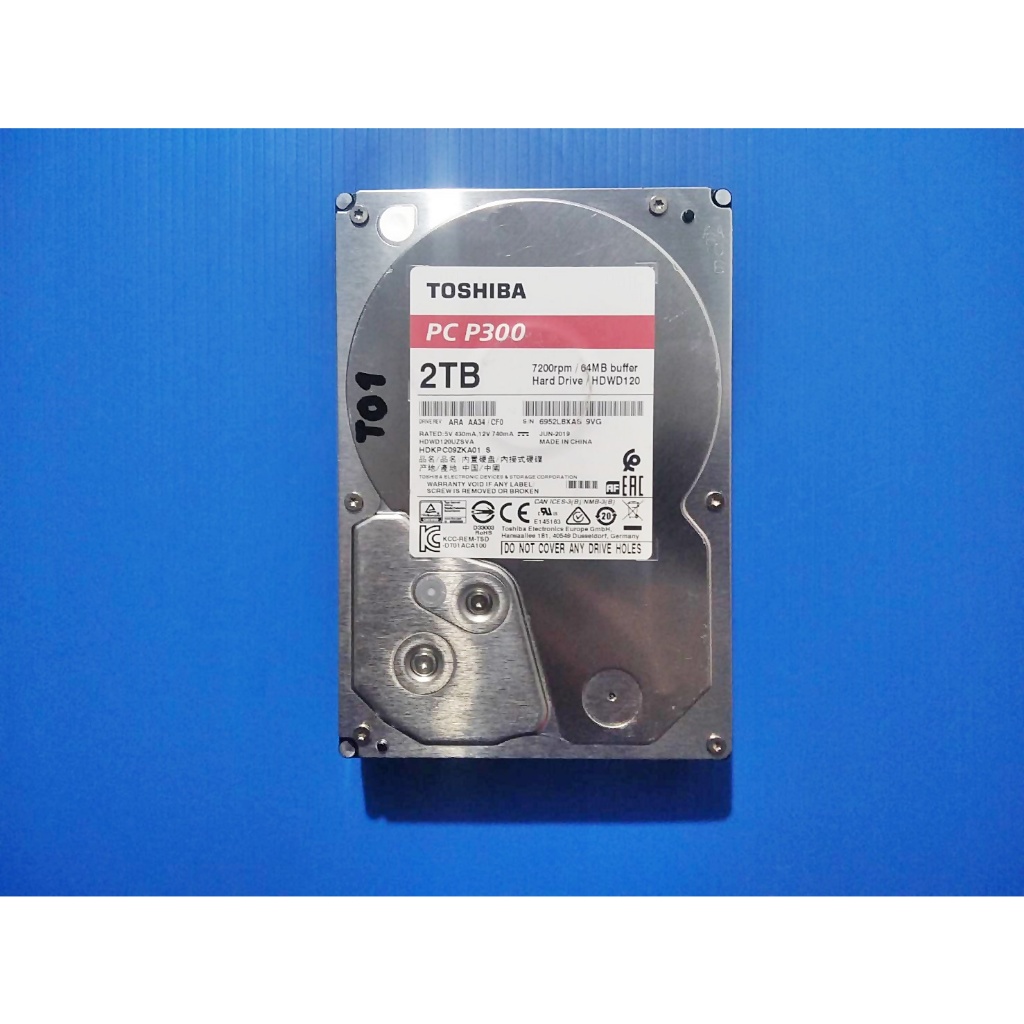 HDD 2TB ขนาด 3.5" ความเร็ว 5400-7200 RPM ( สินค้าคละรุ่น) ใช้กับคอม PC ...