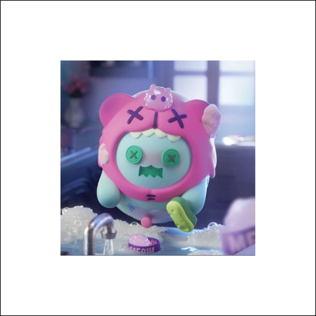 Art Toy Shinwoo The Ghost Bear House Series - Cat Butler | Shopee Thailand