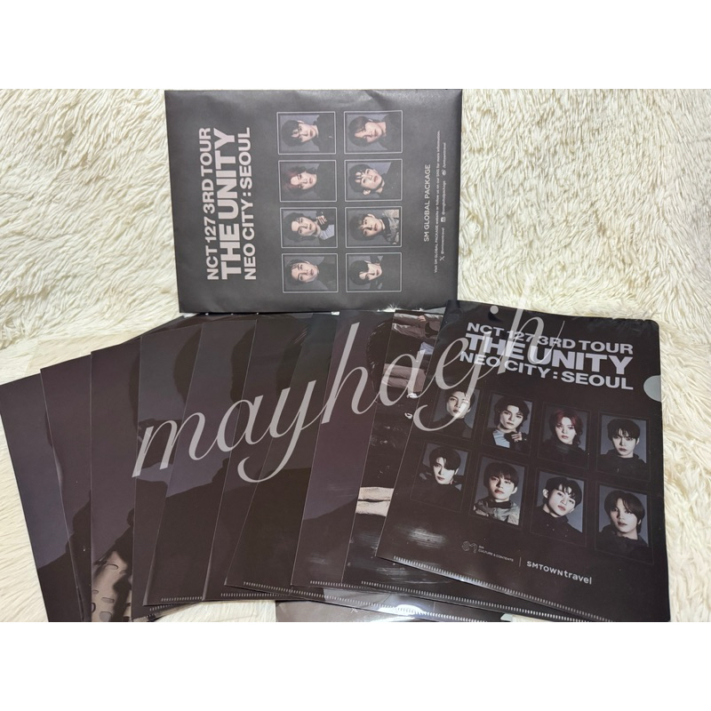 พร้อมส่ง แฟ้มขนาด A4 NCT 127 The Unity Concert Global Package Souvenir ...