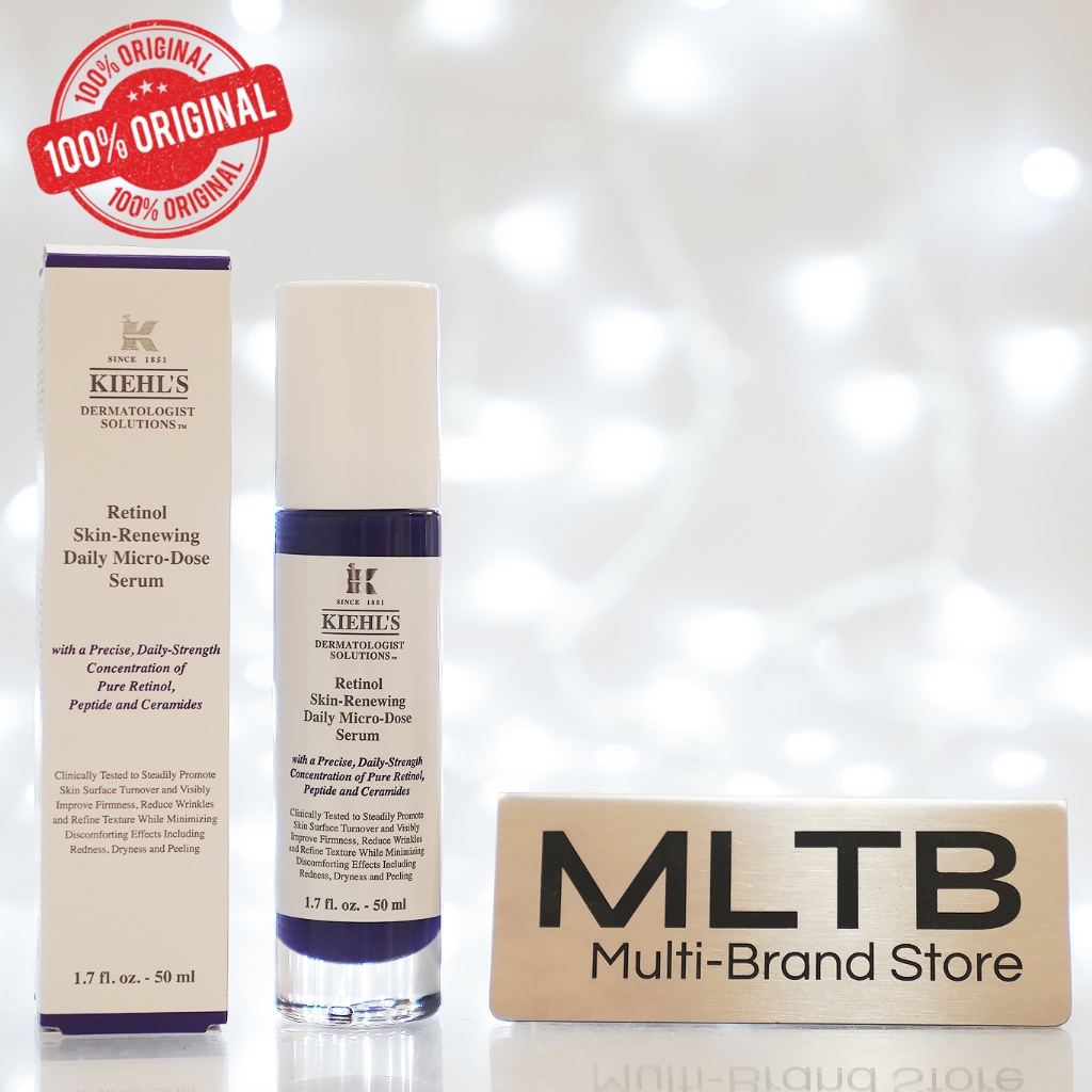 [ของแท้] KIEHL‘S : Retinol Daily Skin-Renewing Micro-Dose Serum 50 มล. ...