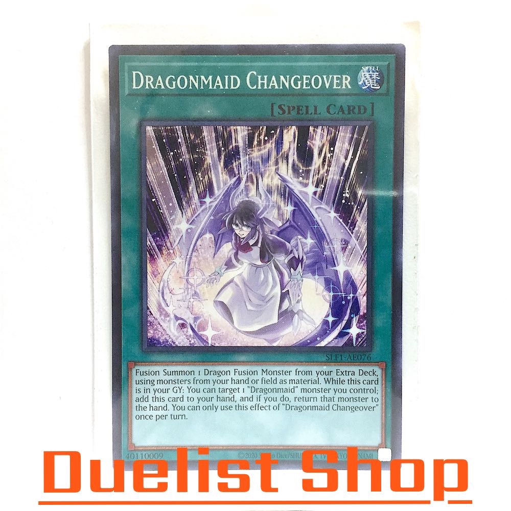 Dragonmaid Changeover (N) Spell [Normal] ชุด SLF1-AE076 การ์ดยูกิโอ (Yu-Gi-Oh!) OCG Asia ENG ...