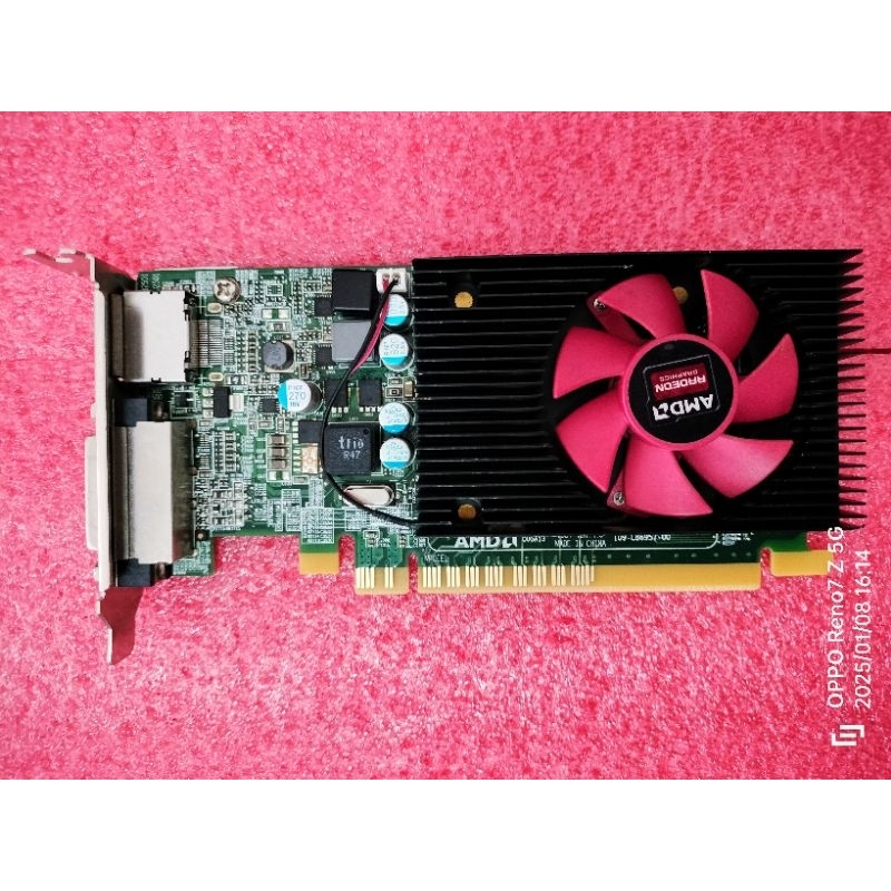 การ์ดจอ AMD Radeon R5 430 GDDR5 2GB ( DP + DVI ) การ์ดจอขาสั้น เหมาะเคส ...