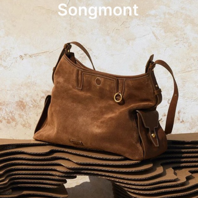 กระเป๋าSongmont🇨🇳 Medium Yore Hobo รุ่นหนังกลับมาเเรง🔥สะพายชิคๆ เเถมใส่ ...