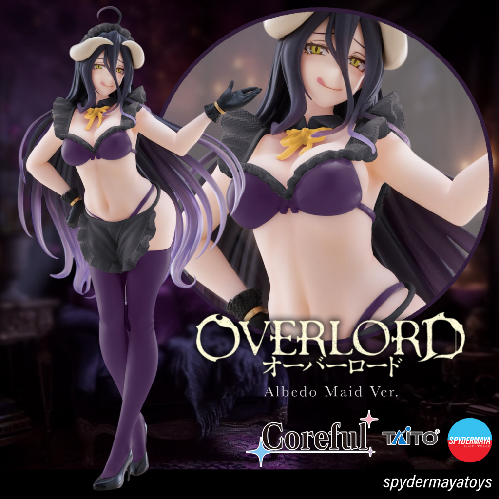 [Pre-Order] ฟิกเกอร์ Albedo Maid ver. Renewal Coreful Figure Overlord IV - TAITO | Shopee Thailand